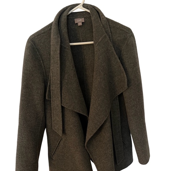 J. Jill | Jackets & Coats | Belted Wool J Jill Coat Gray And Size M ...
